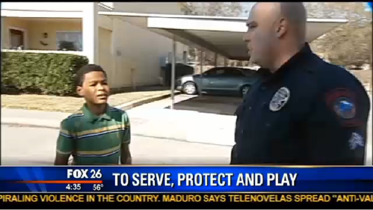 Heartwarming: Viral Video of Texas Police Officer Playing Game of Catch ...