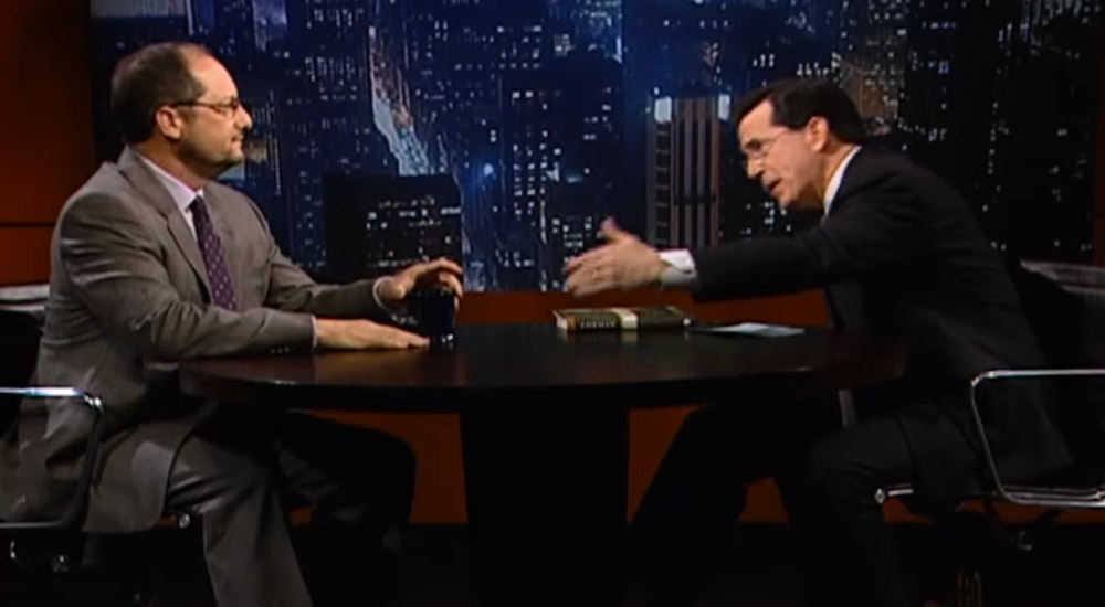 Bible Critic Says Jesus Isn't God, Stephen Colbert Leaves Him ...
