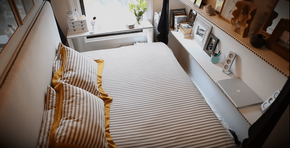 Woman Creates Amazing 78-Square Foot Bedroom Apartment in NYC