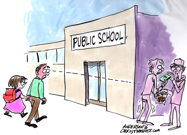 How Should You Deal With Drugs in Your Child's School?