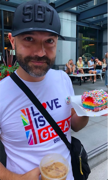 Joshua Harris marches in pride parade after apologizing to LGBT ...