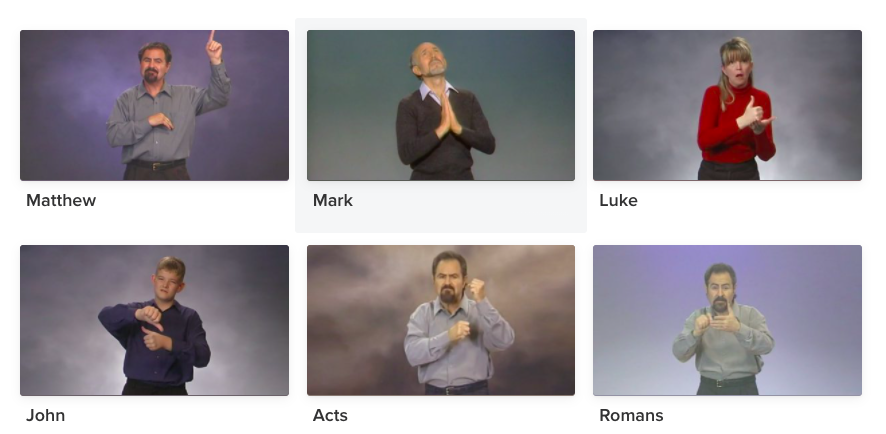 First complete sign language Bible available after nearly 4 decades ...