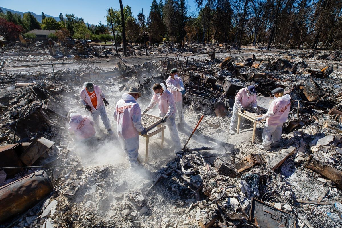 Wildfire victims find hope in God after millions of acres burn | U.S.