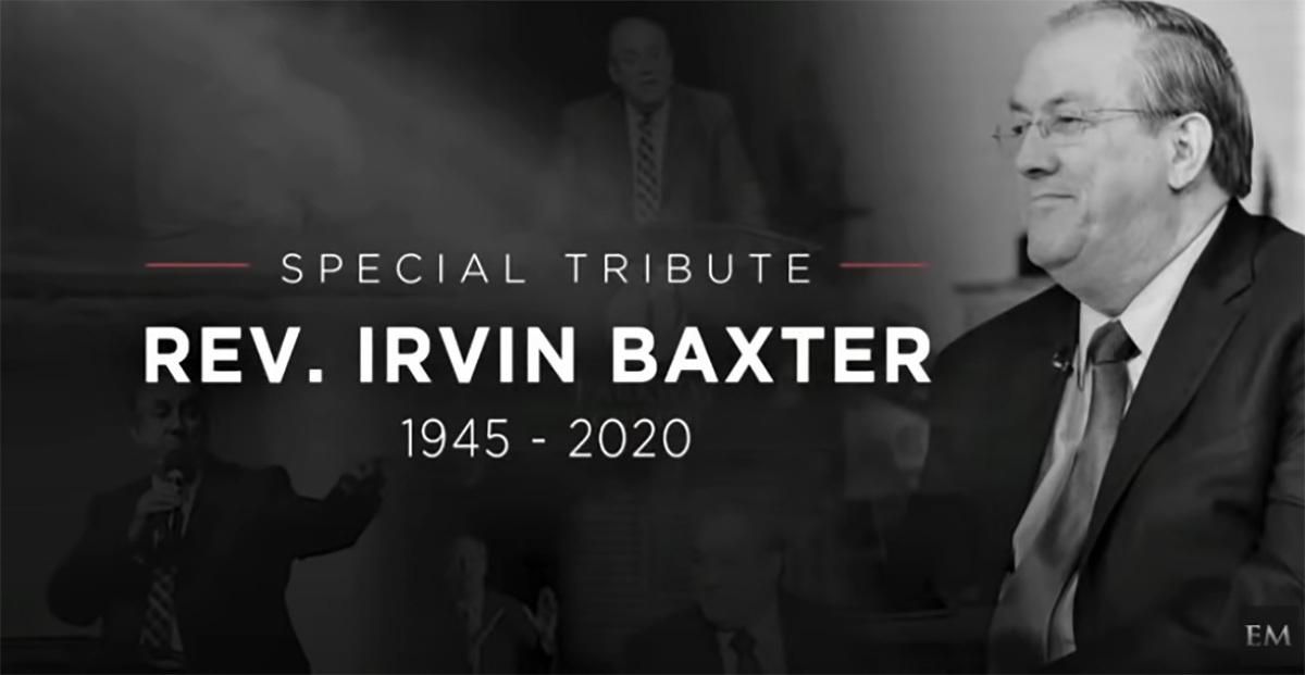 Prophecy teacher Irvin Baxter dies, but TV ministry to continue ...