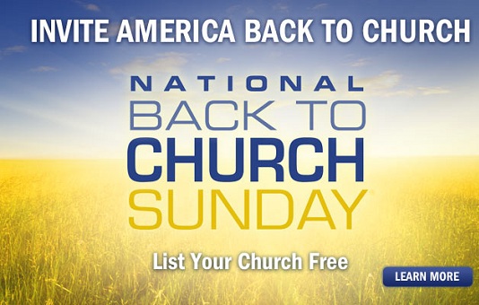 Over 10,000 Churches Commit to 'National Back to Church Sunday ...